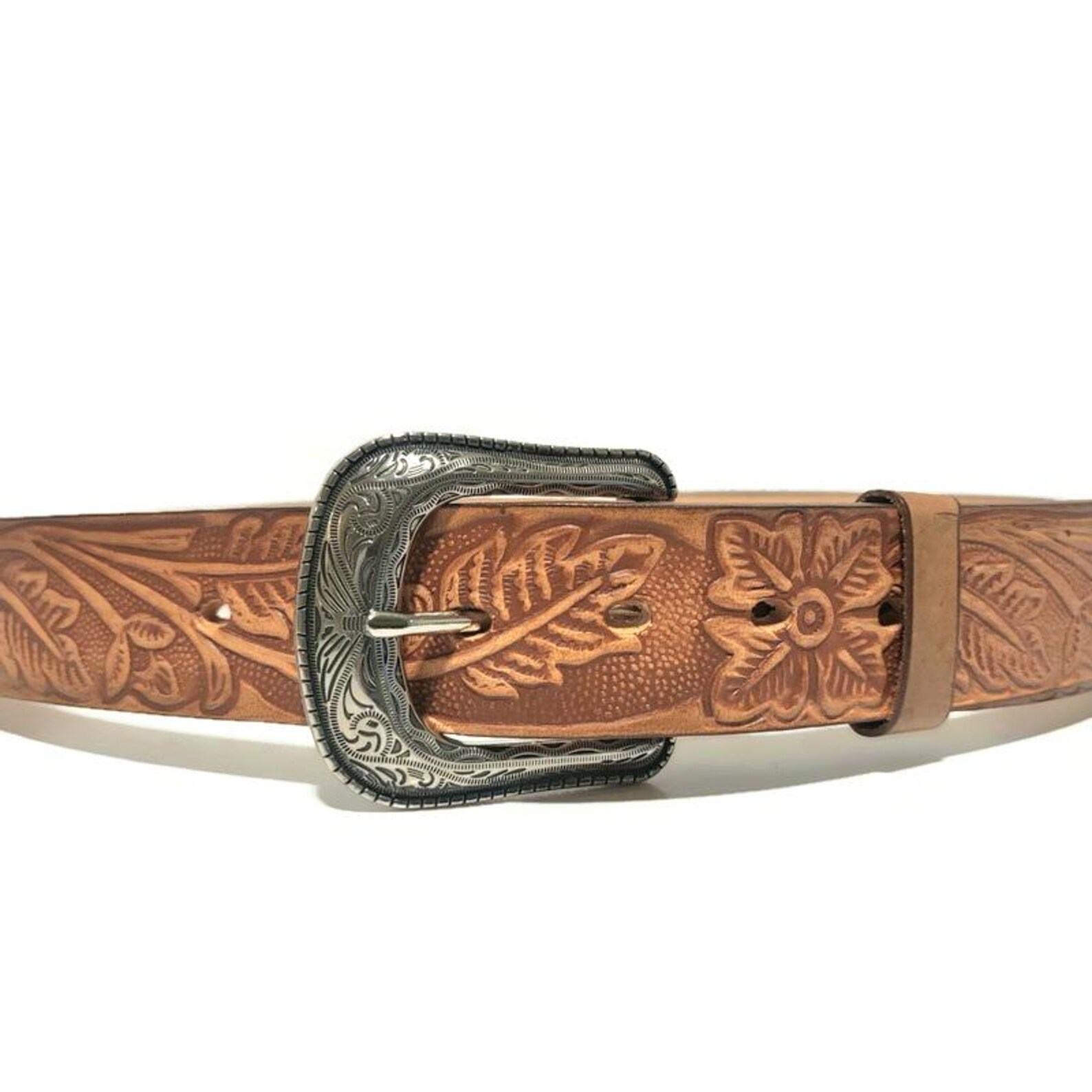 Handmade Clover Leather Belt: Western Boho Floral Belt - Etsy Canada