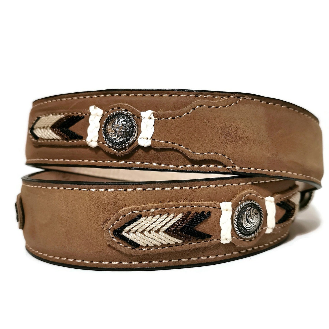 Western Belt Leather Belts for Men Handmade Mens Belt | Etsy