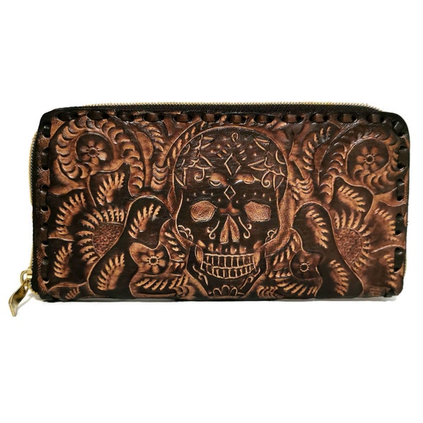 Skull Wallet - Etsy