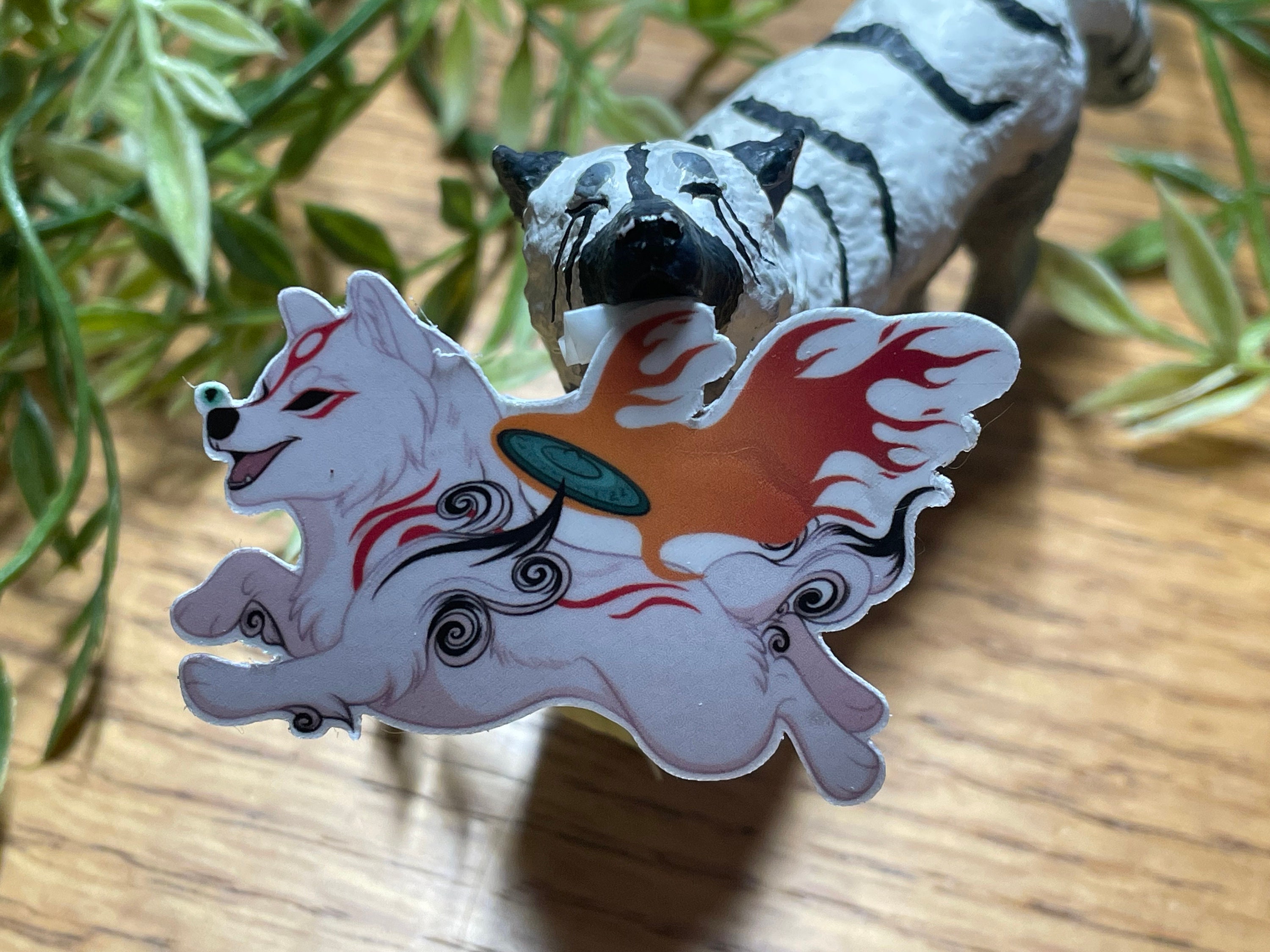 Chibi Amaterasu Okami | Video Game | Wolf | Character | Cute - Etsy