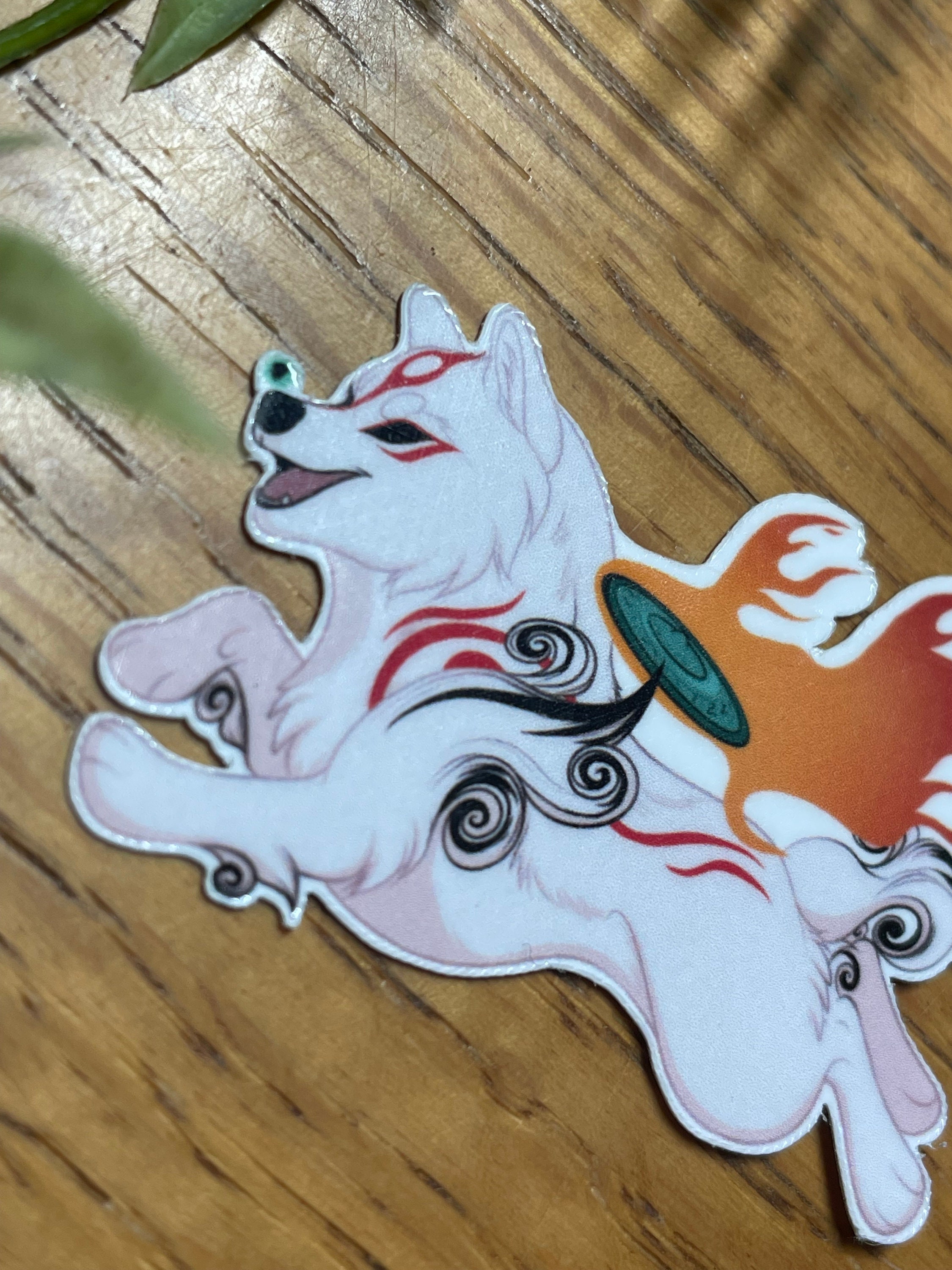 Chibi Amaterasu Okami | Video Game | Wolf | Character | Cute - Etsy