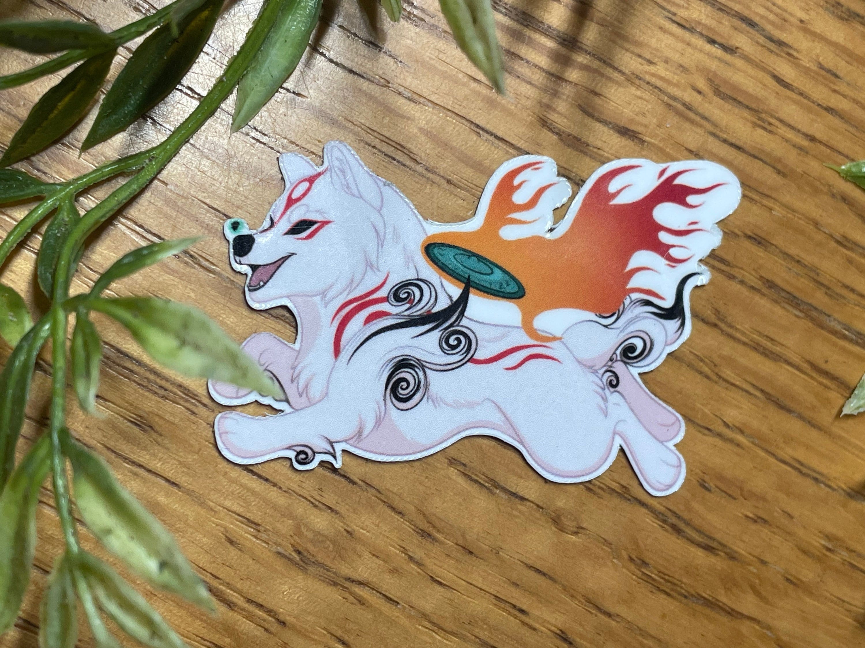 Chibi Amaterasu Okami | Video Game | Wolf | Character | Cute - Etsy