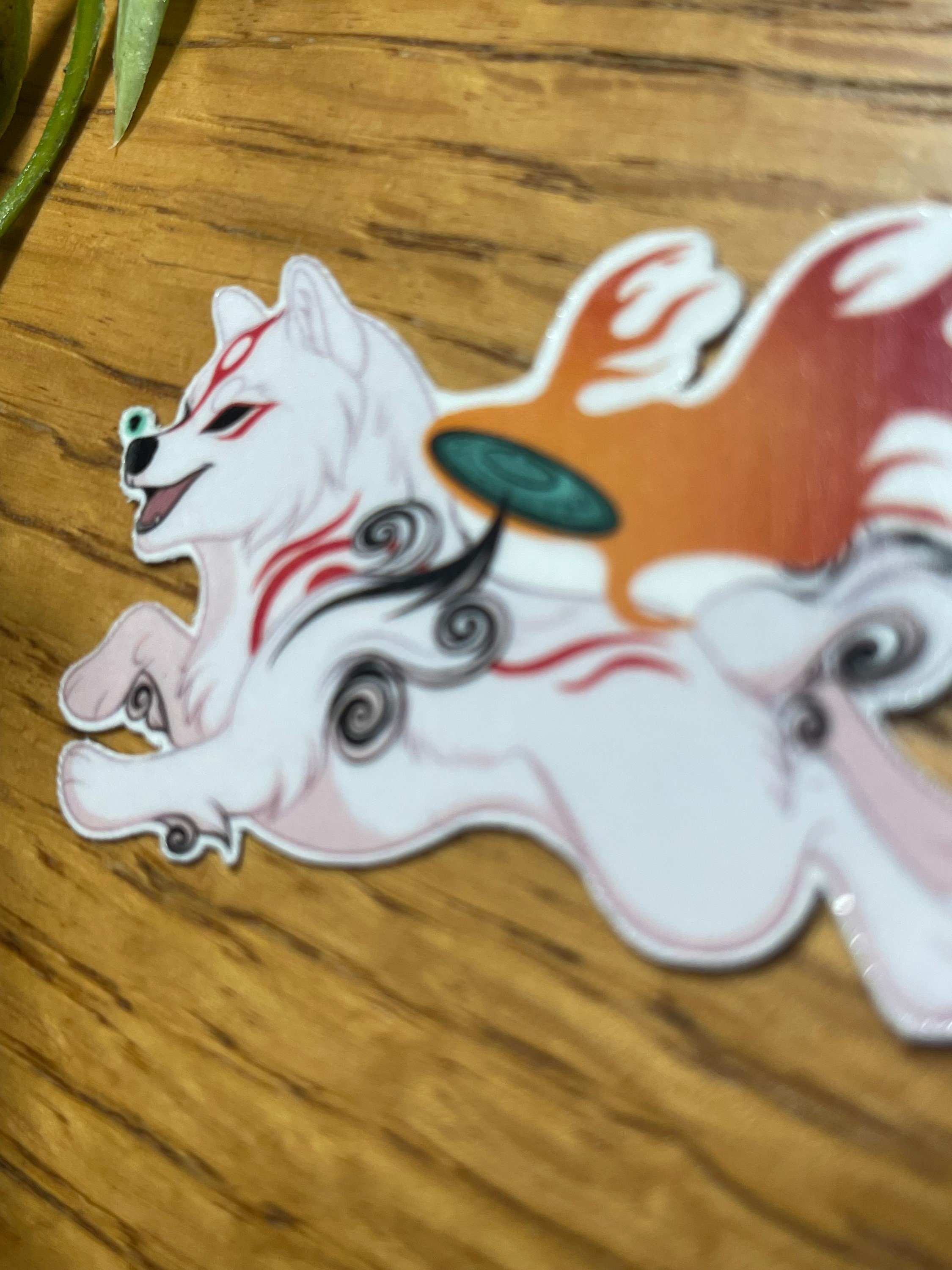 Chibi Amaterasu Okami | Video Game | Wolf | Character | Cute - Etsy