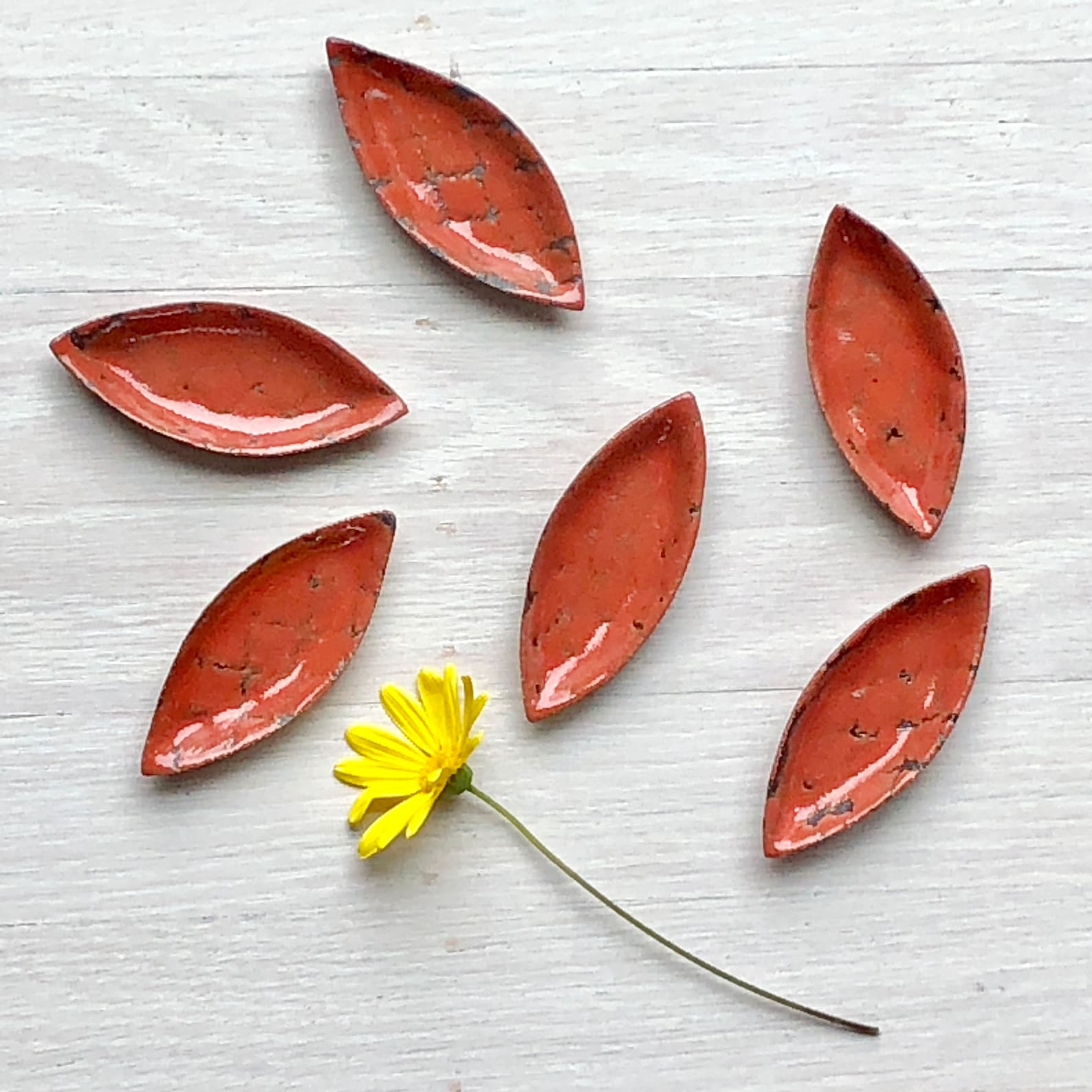 Ceramic Tiny Bowls / Tiny Boats - Set of 3 - Bowl Approx 2.25" - Boat ...