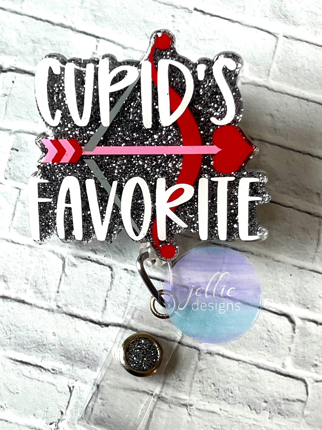 Cupid's Favorite Valentine's Day Badge Reel - Etsy