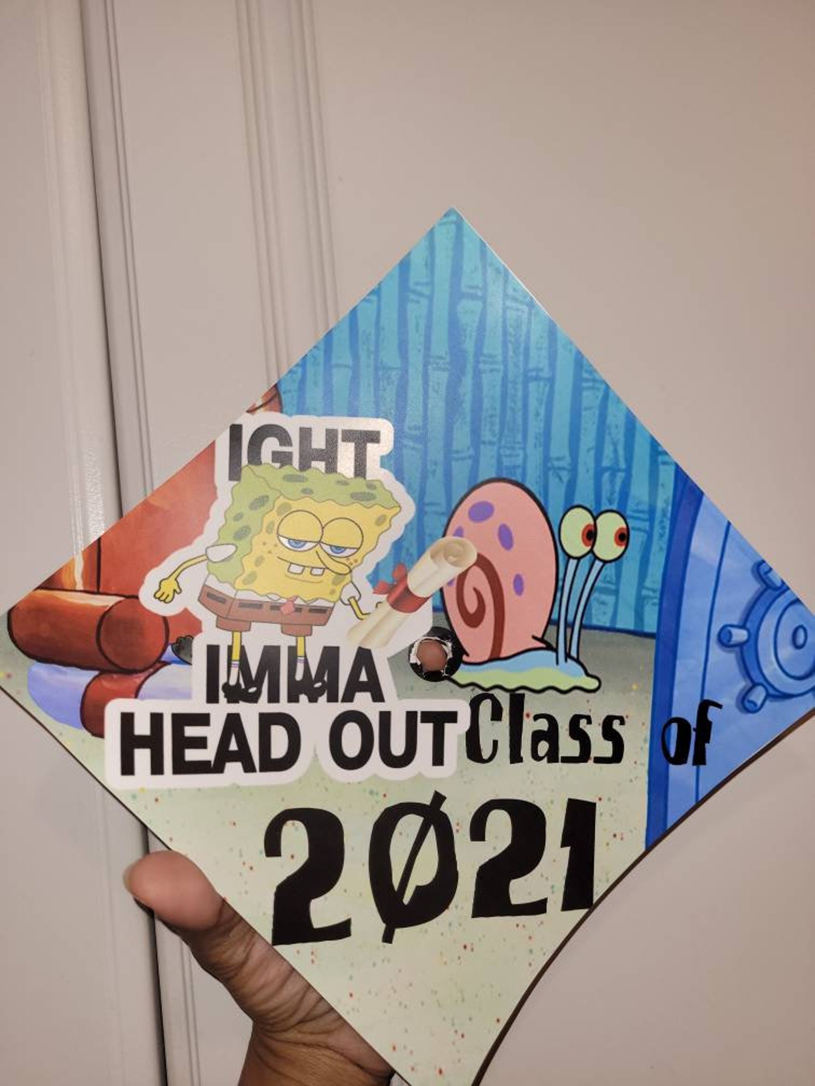 Graduation Cap Topper Grad Cap Printed and Shipped/ Graduation | Etsy