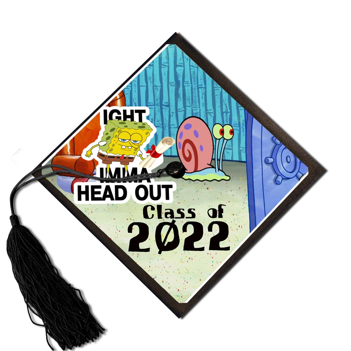 Graduation Cap Topper Grad Cap Printed and Shipped/ Graduation - Etsy