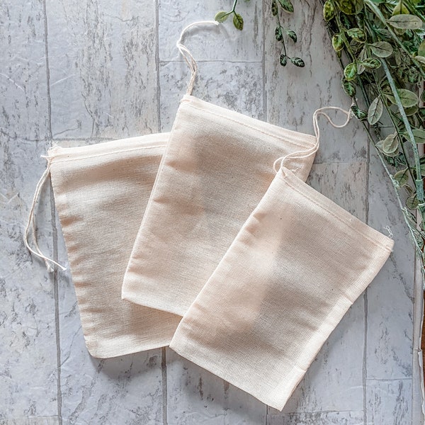 4x6 Muslin Bags - Etsy