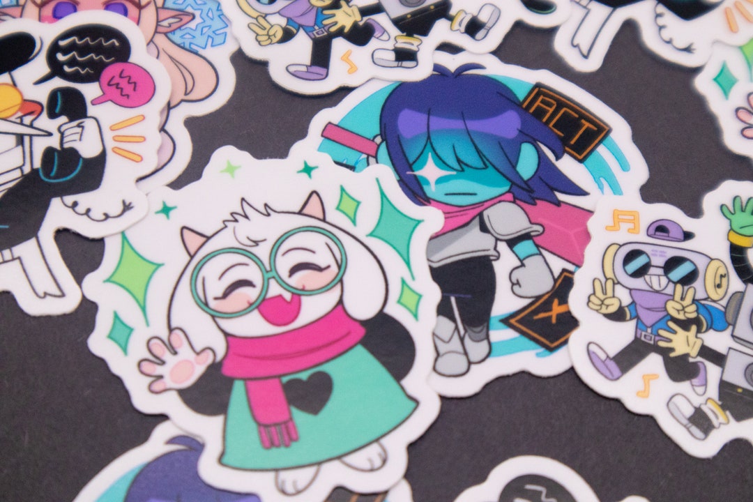 Deltarune Stickers - Etsy