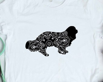 Pomeranian Mandala SVG Dog Zentangle Cut File Scalable Vector | Etsy