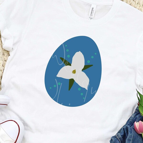 Trillium Svg - Etsy