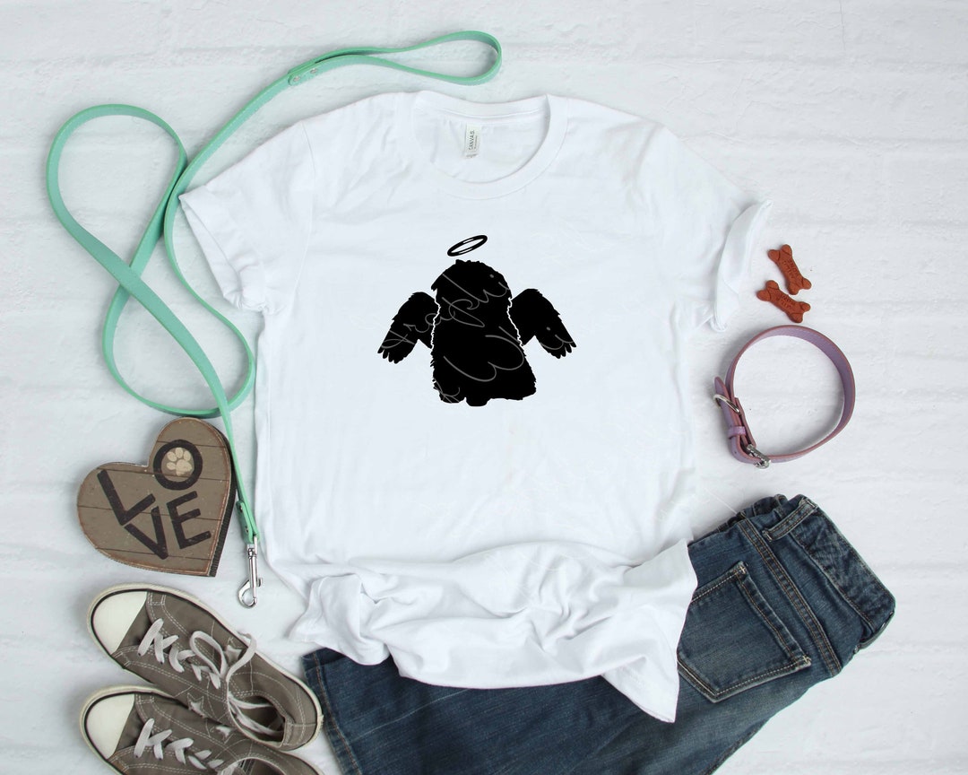 Puli Angel SVG Dog Wings Halo Silhouette Vecteur évolutif - Etsy France