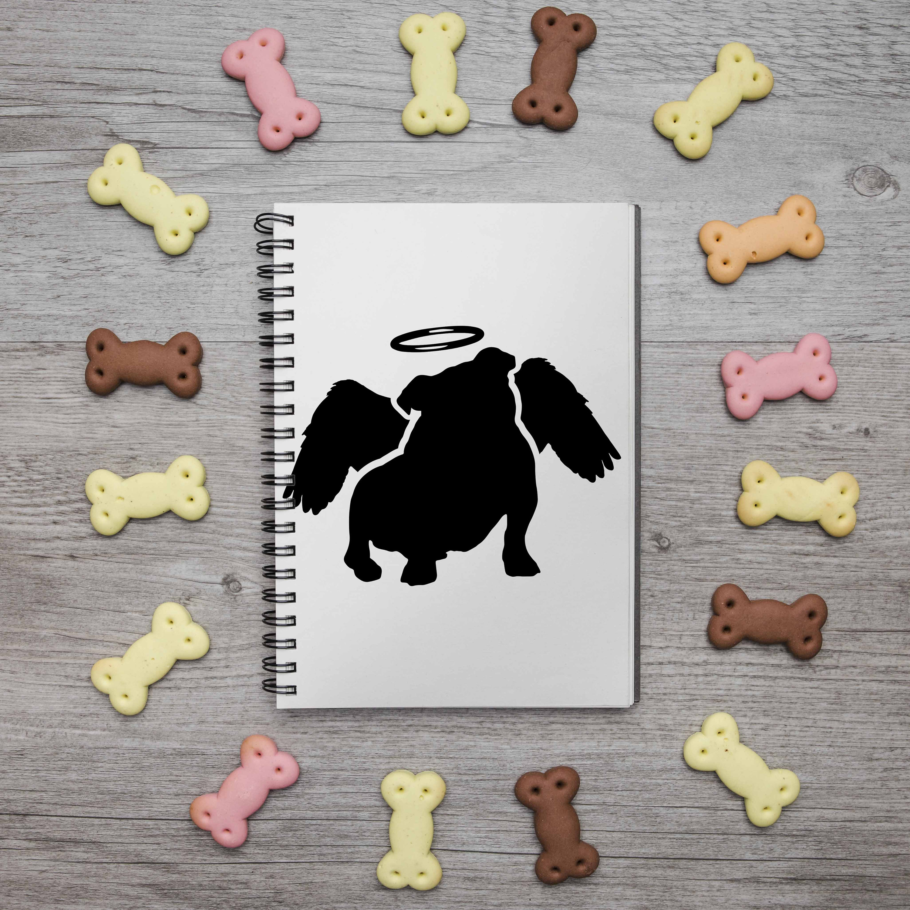 Dog Angel SVG Bundle Puppy Angel SVG Dog Angel Silhouette | Etsy