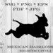 Xolo SVG Xoloitzcuintli Mexican Hairless Dog Silhouette Scalable Vector ...