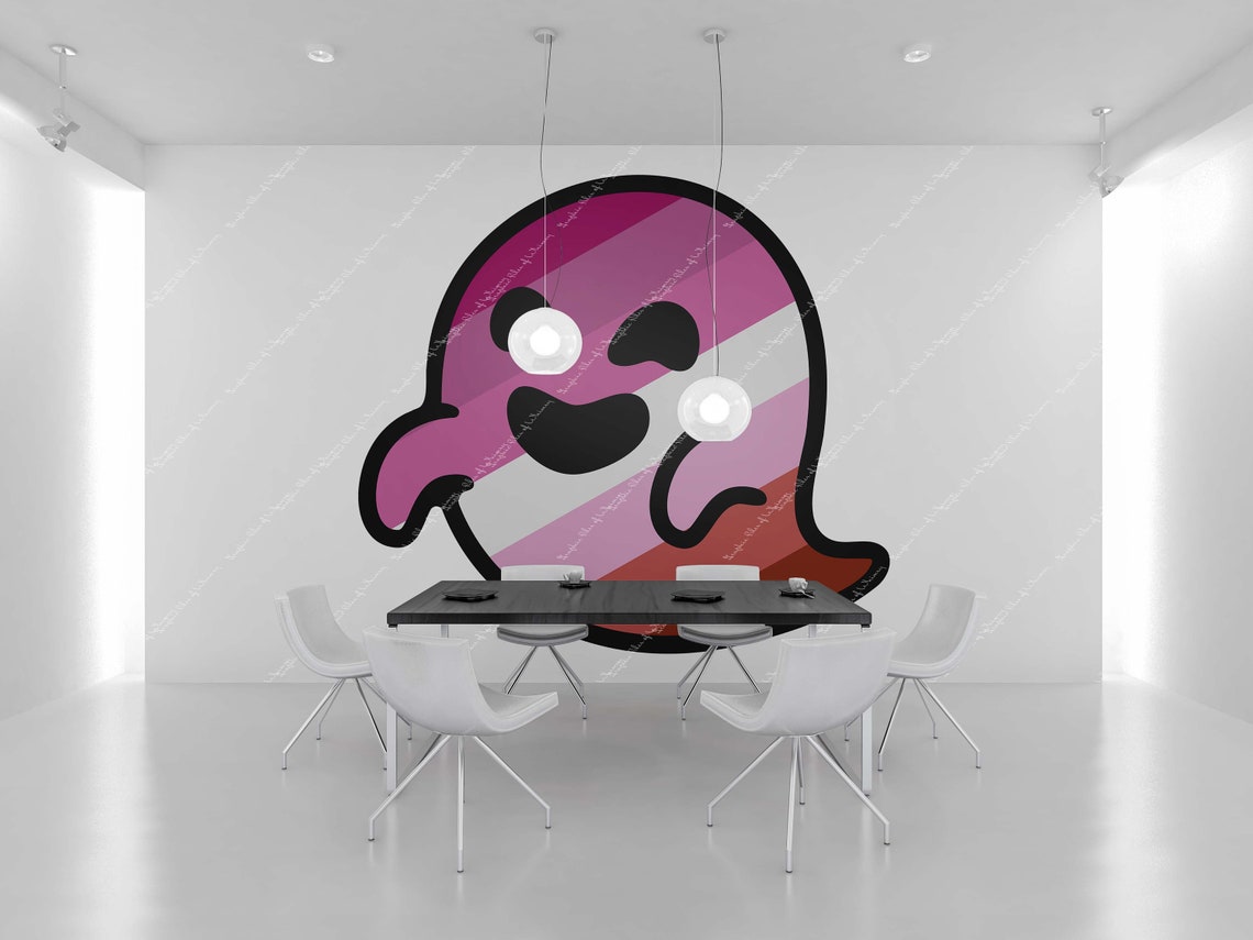 Lesbianas Gaysper Bandera del Orgullo Fantasma LGBTQ LGBT SVG Png Jpg ...