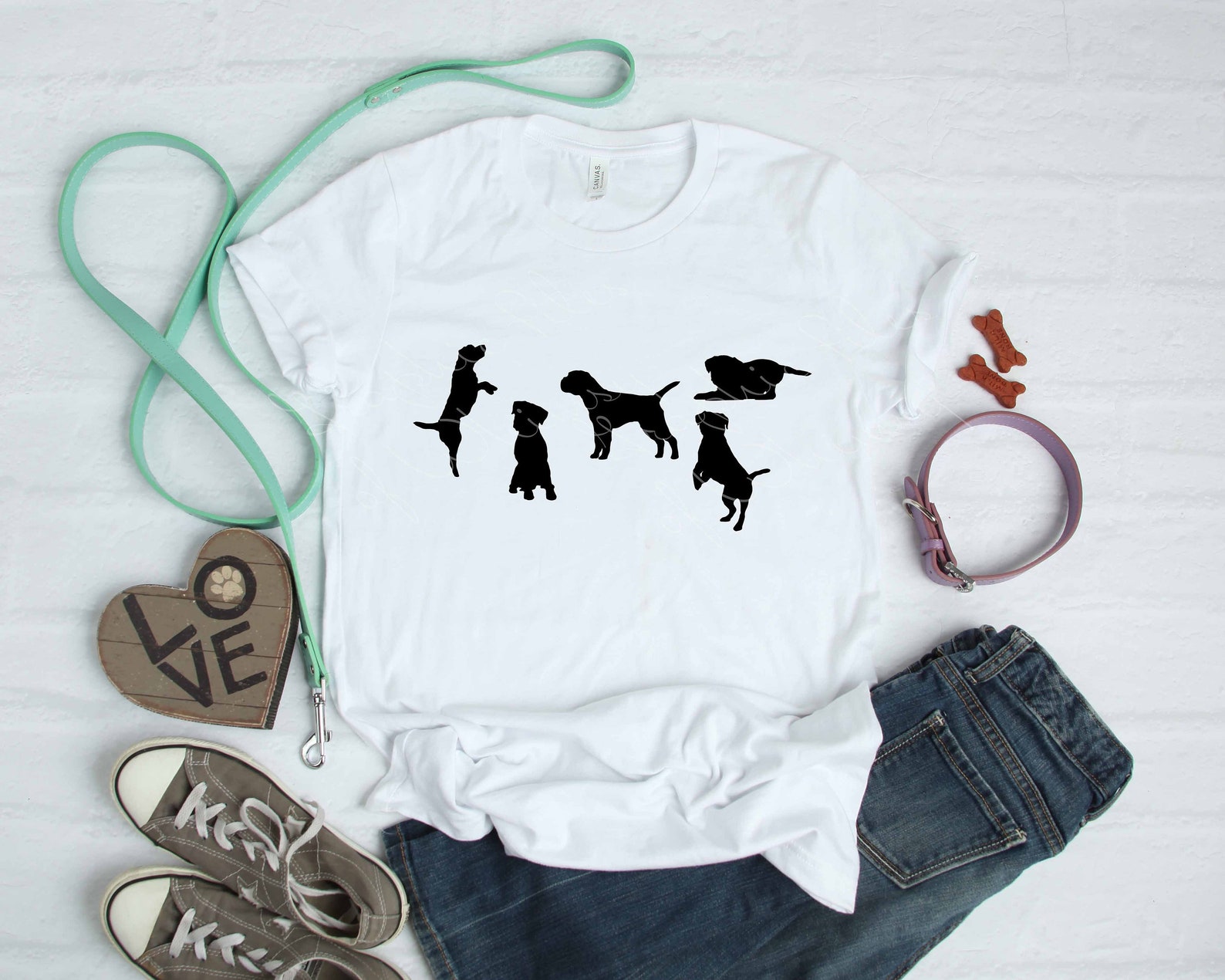 Border Terrier SVG Dog Silhouette PNG JPG Pdf Eps Digital Graphic Files ...