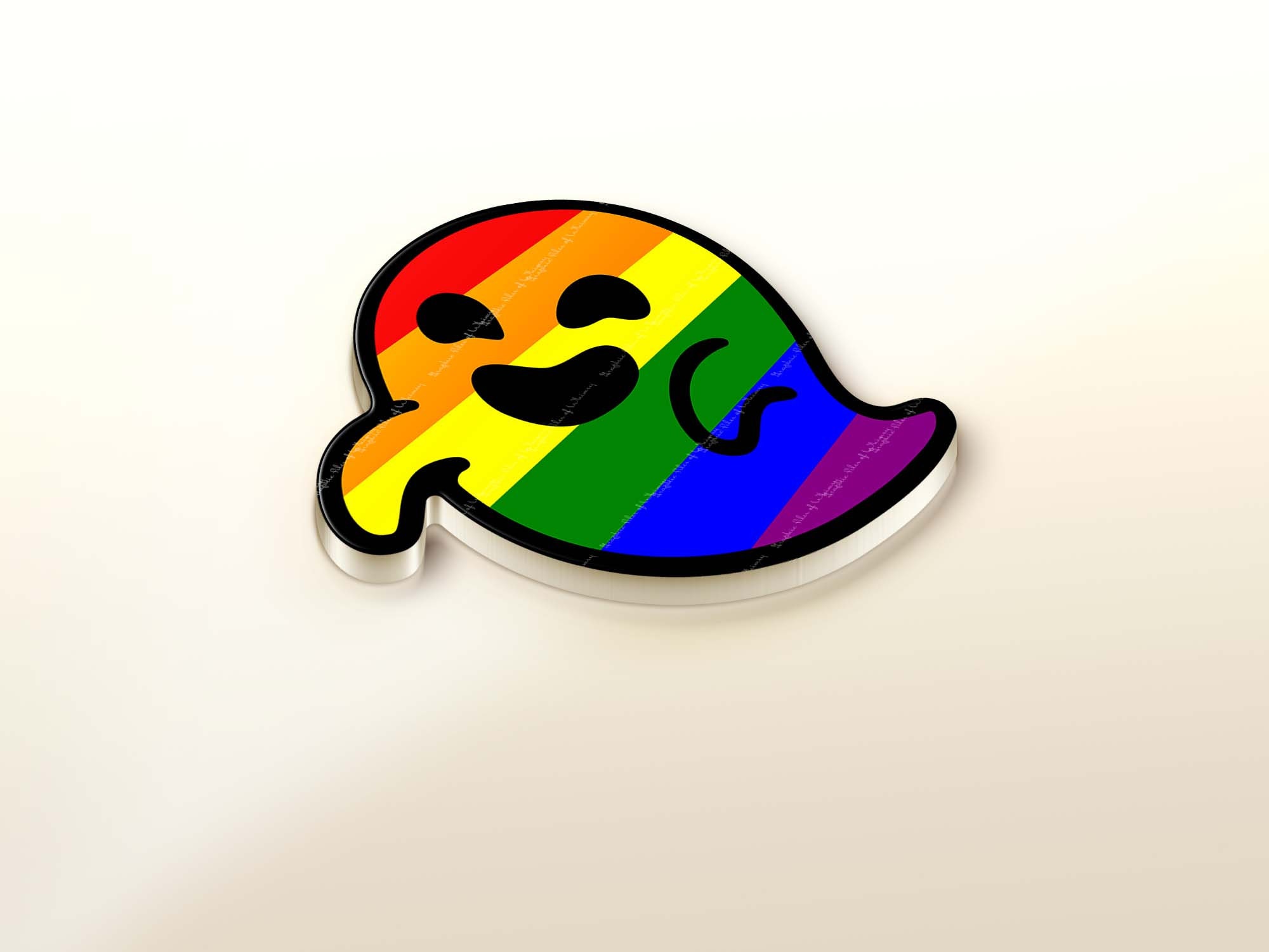 Gaysper Gay Pride Flag Ghost LGBTQ LGBT SVG Png Jpg Ai Graphic Files - Etsy