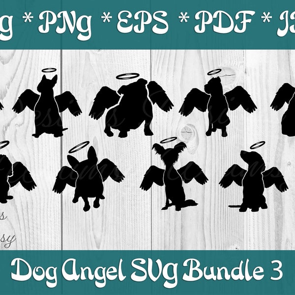 Dog Angel - Etsy