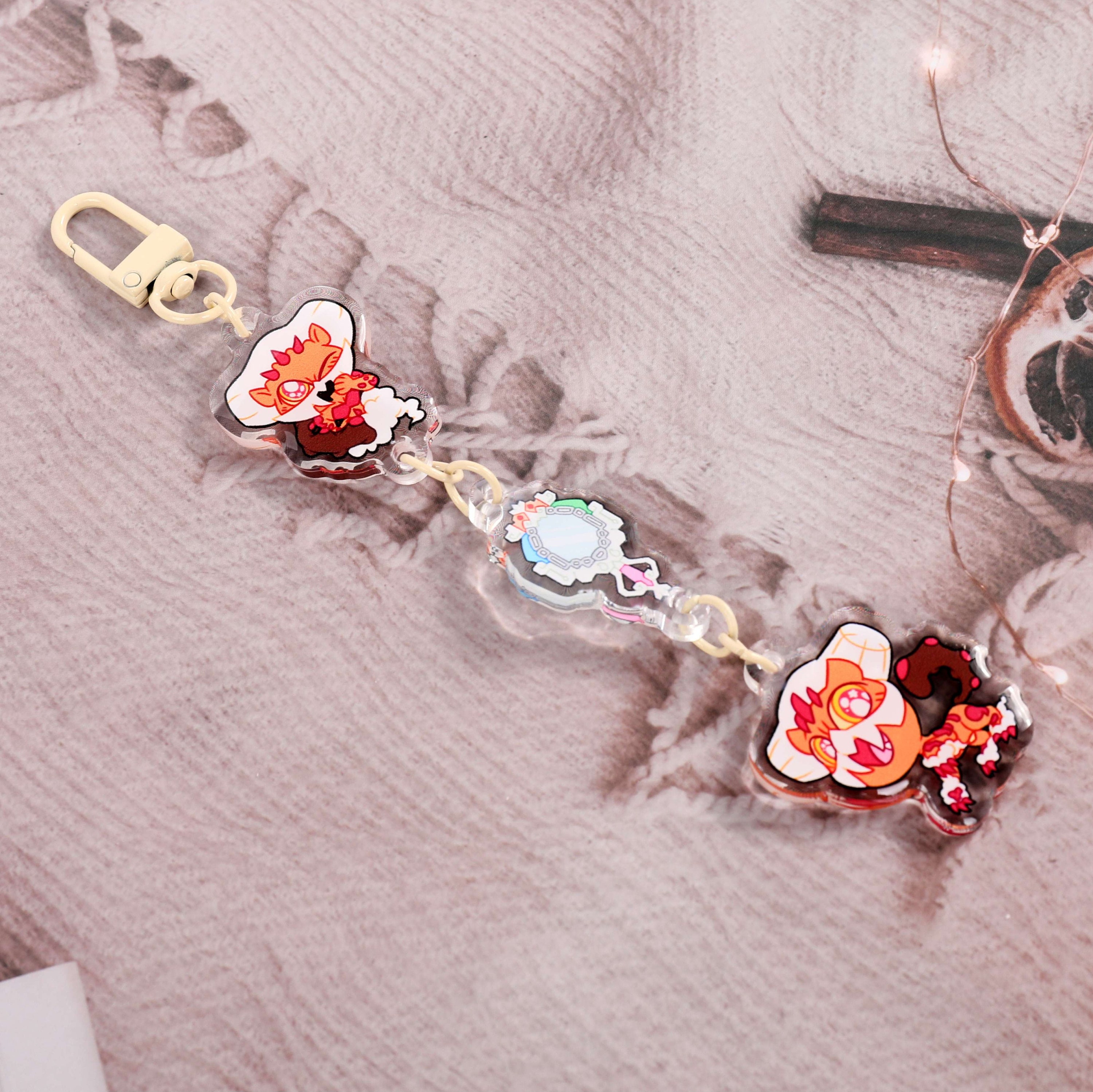 Pokemon Forces of Nature Acrylic Linking Charms - Etsy