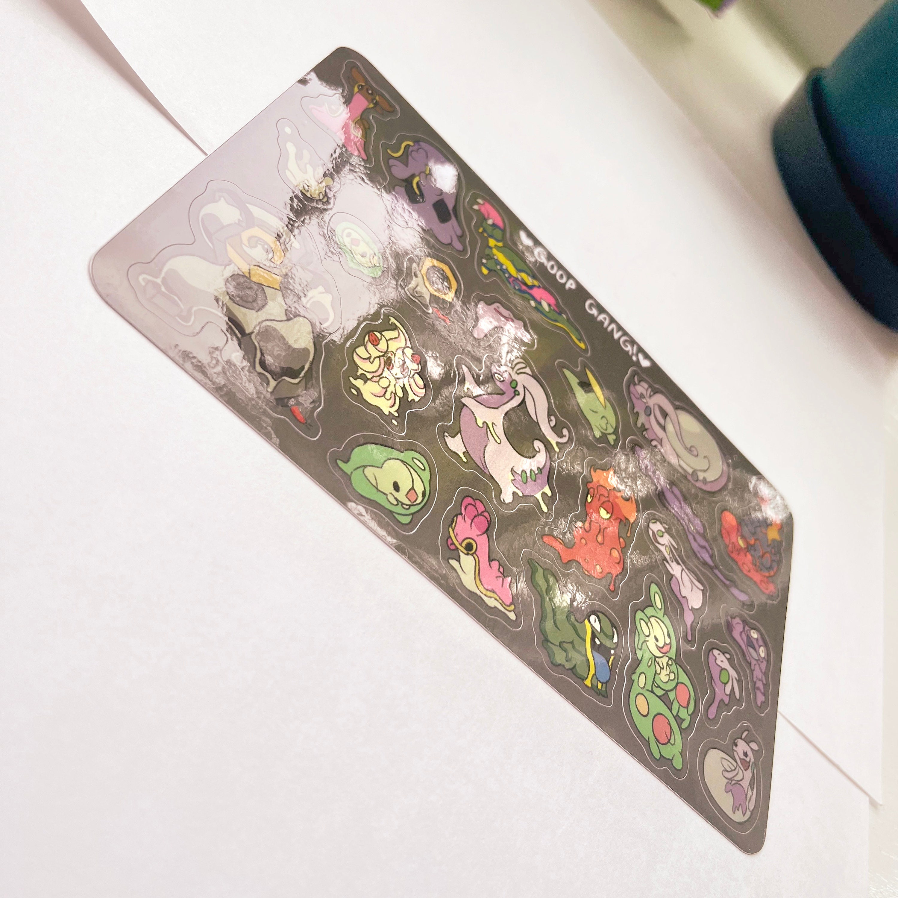 Goop Gang Pokemon Vinyl Sticker Sheet - Etsy