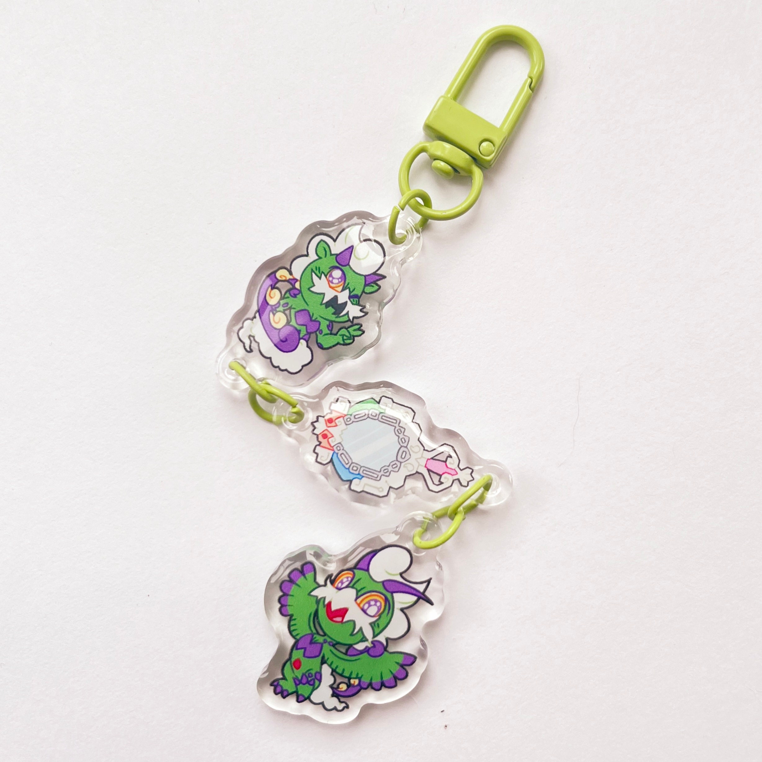 Pokemon Forces of Nature Acrylic Linking Charms - Etsy