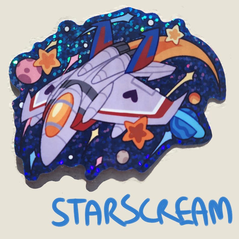 Seeker Stickers! - Transformers Decepticon Seekers Starscream, Skywarp ...