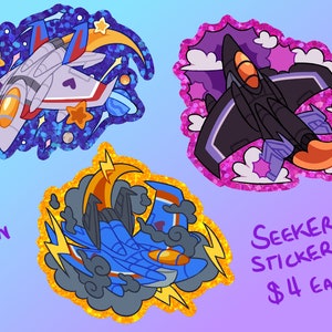 Seeker Stickers! - Transformers Decepticon Seekers Starscream, Skywarp ...