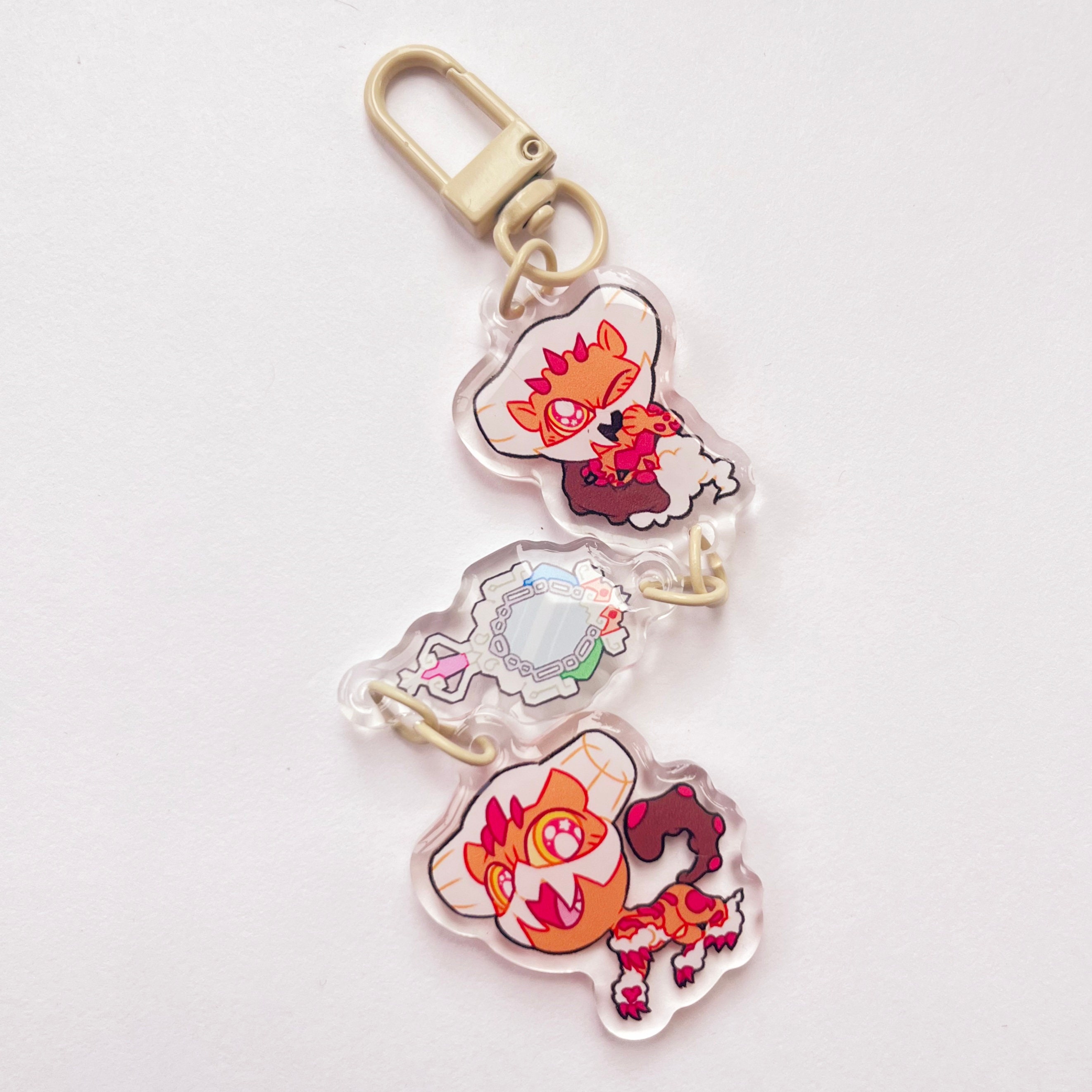 Pokemon Forces of Nature Acrylic Linking Charms - Etsy