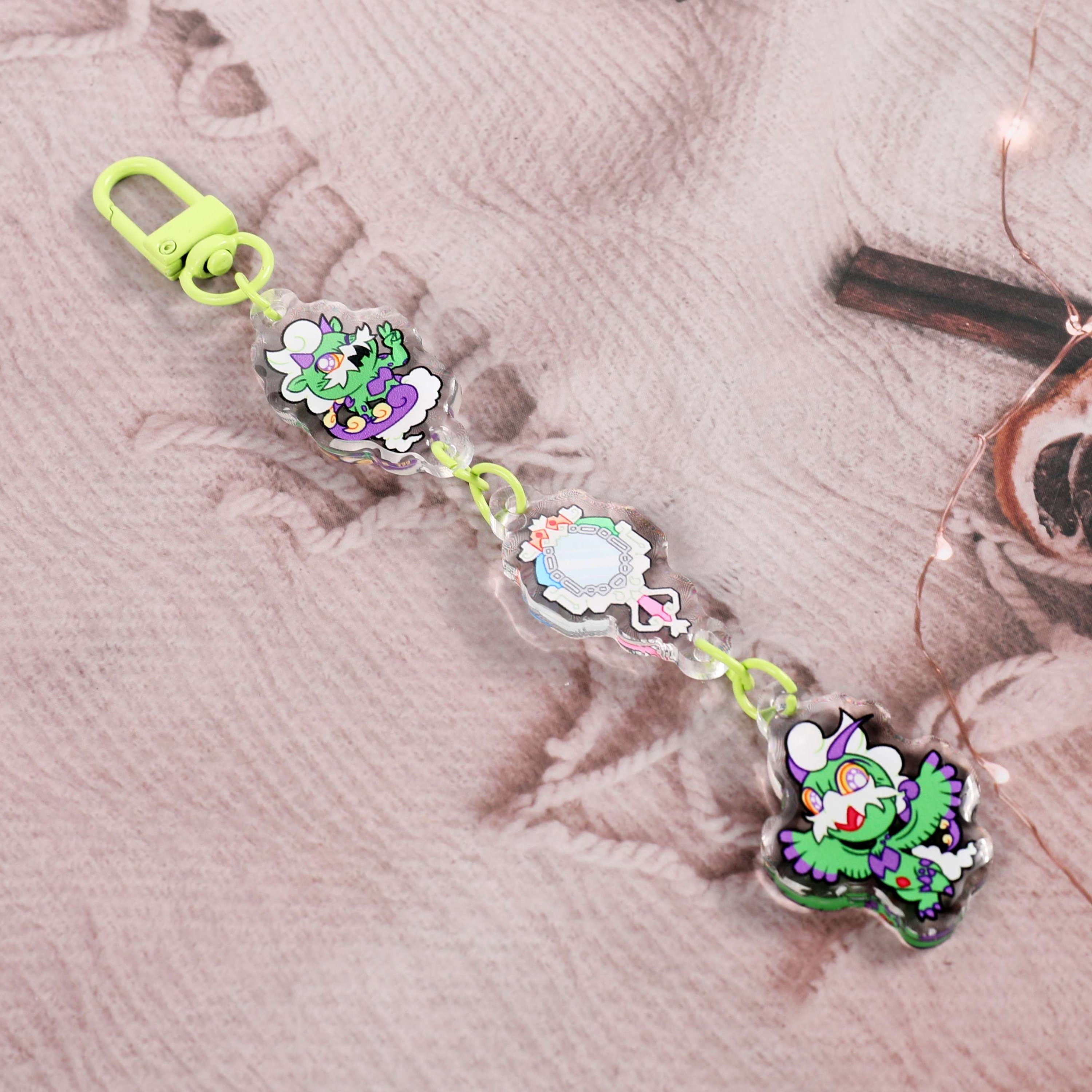Pokemon Forces of Nature Acrylic Linking Charms - Etsy