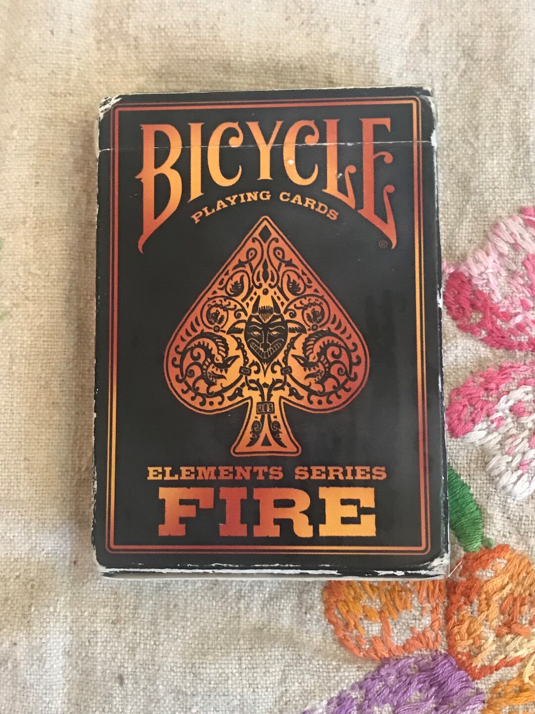 BICYCLE Elements Series FIRE Playing Cards Complete - Etsy