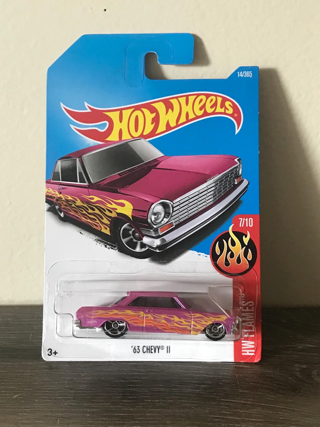 Hot Wheels HW FLAMES ‘63 Chevy II Unopened - Etsy