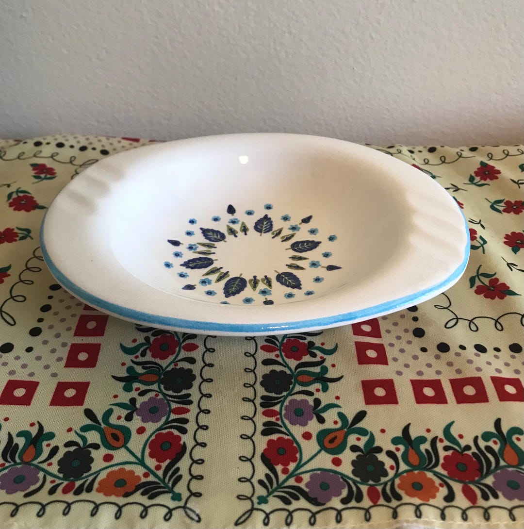 Vintage Spring and Summer USA MARCREST Swiss Chalet Alpine Ashtray 8” X ...