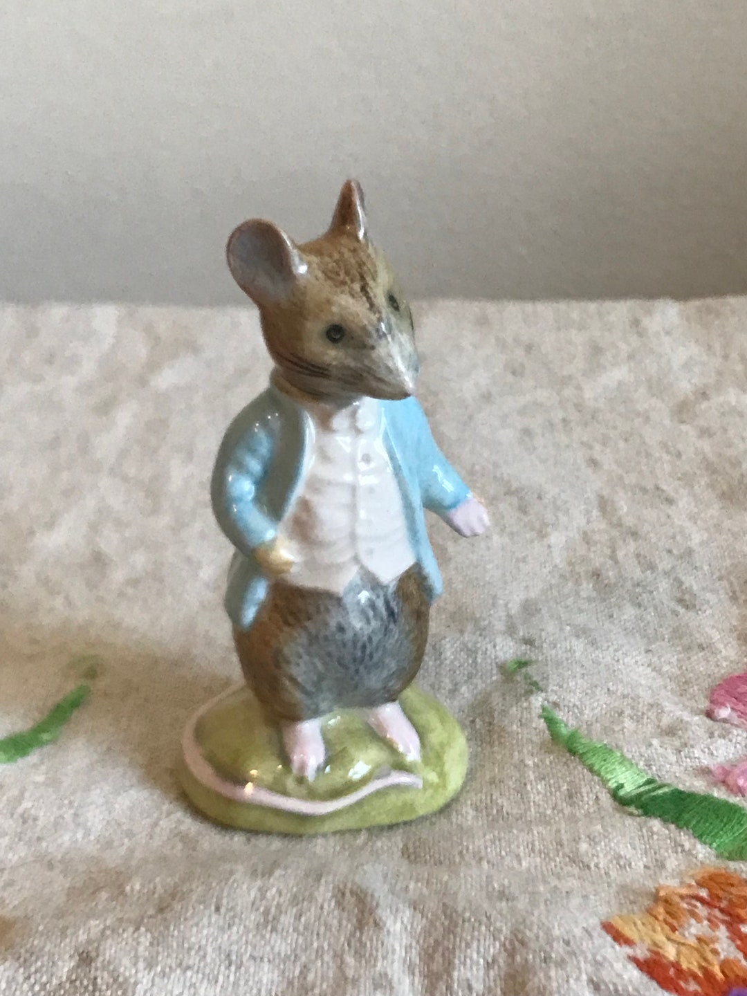 Beatrix Potter Johnny Town-mouse Figurine Beswick England 1954 - Etsy