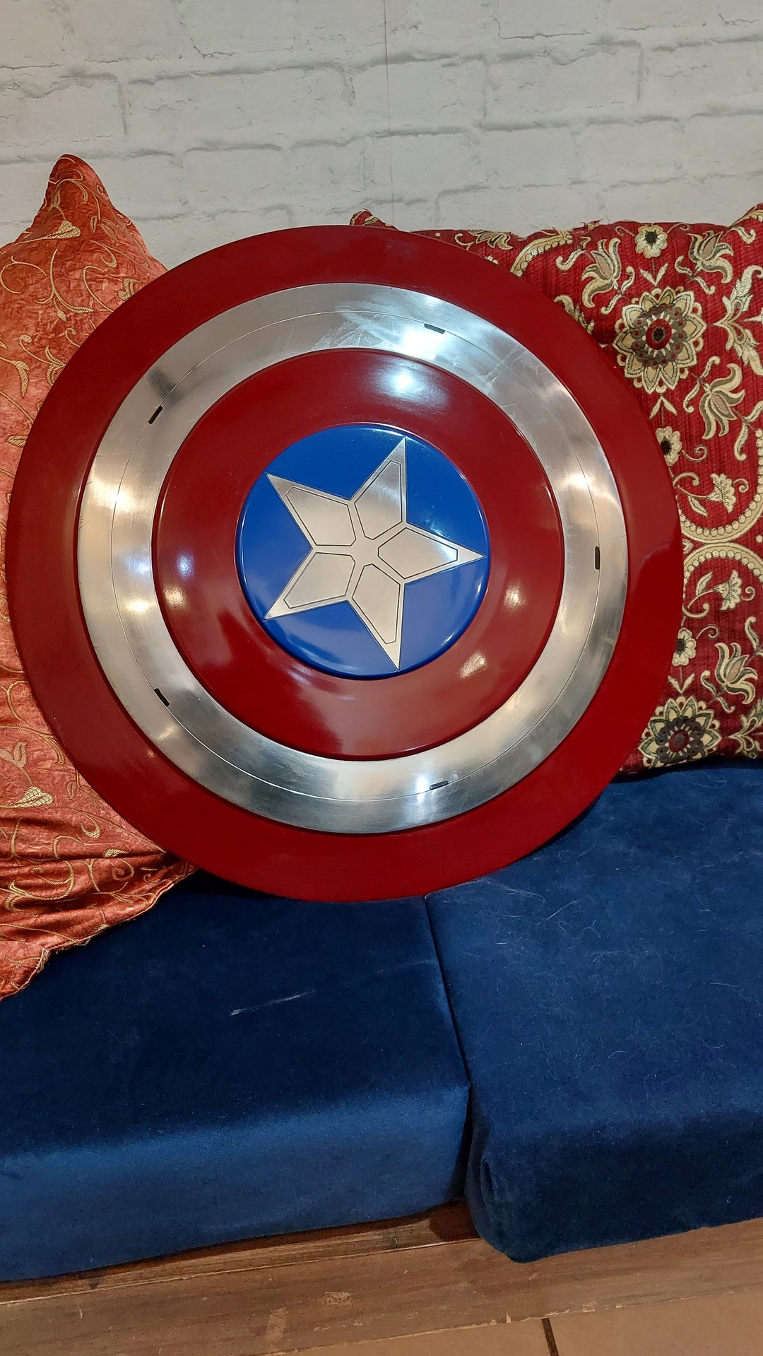 Captain America Vibranium Shield Replica for Display and - Etsy