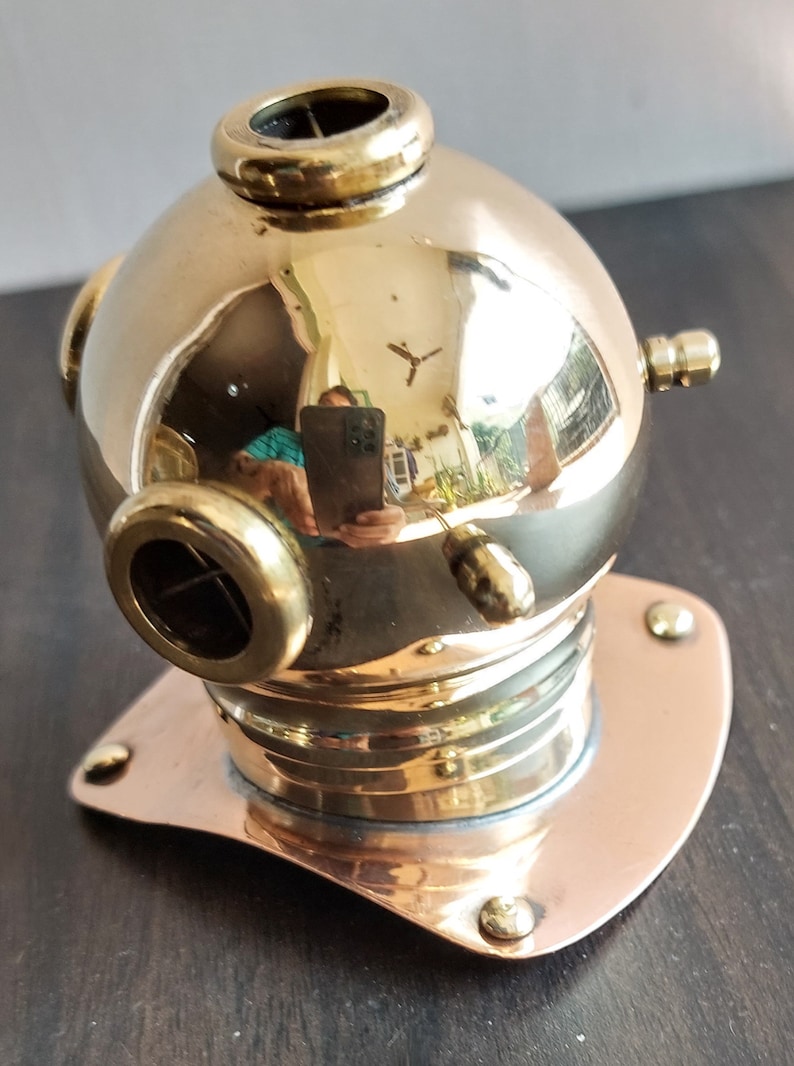 Marine Mini Diver Helmet Replica Scuba Diving Helmet Brass Finish - Etsy