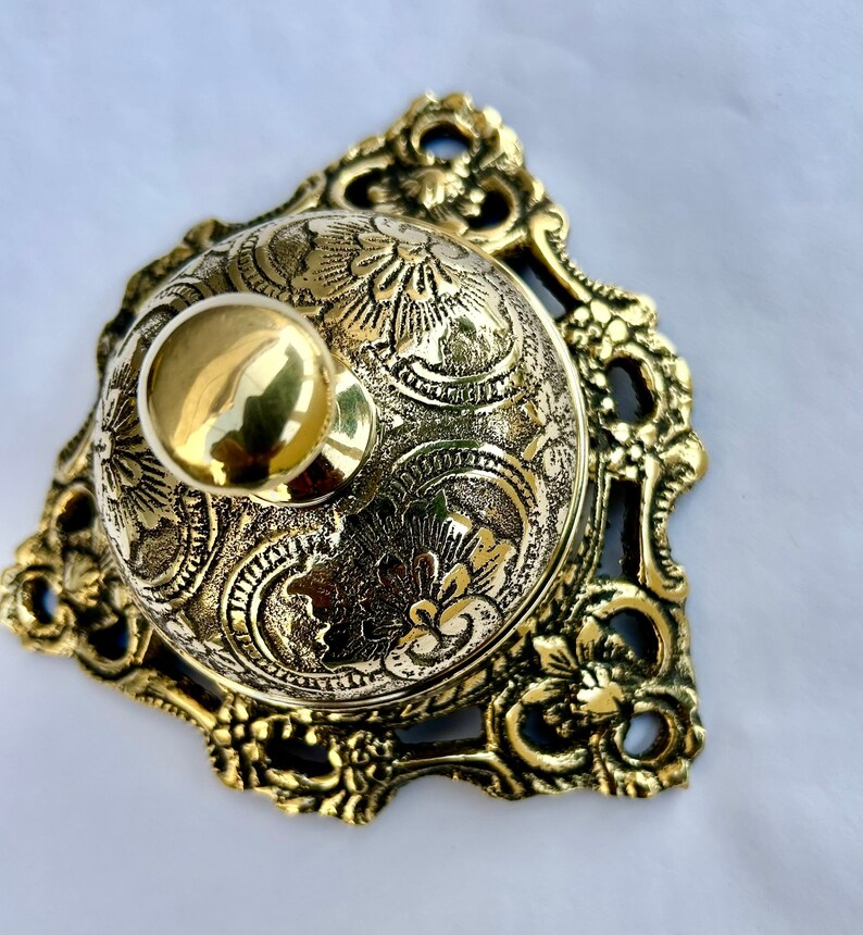 Brass Table Top Desk Bell Front Desk Counter Bell Perfect Table Bell ...