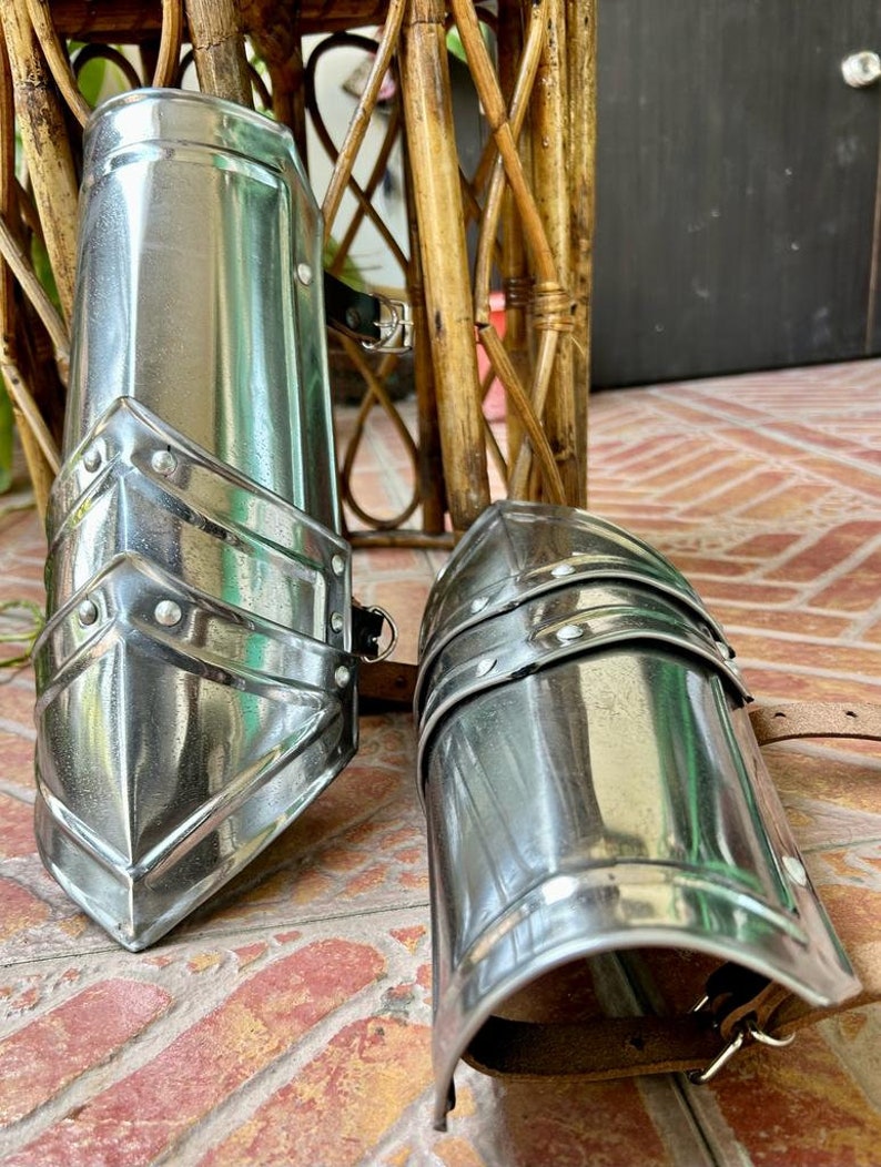 Medieval Armor Arm Knight Guard Crusader Arm Guard Costume/cosplay/home ...