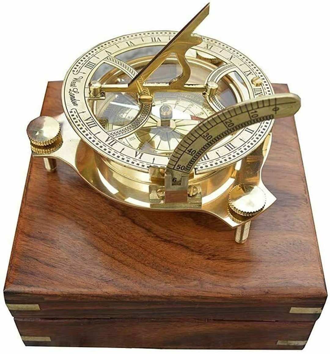 Personalized Sundial Compass Customized Groomsmen, Anniversary ...