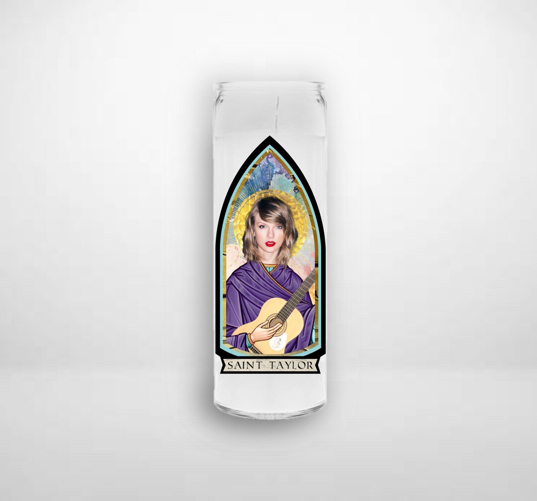 SAINT TAYLOR Swift Celebrity Prayer Candle - Etsy