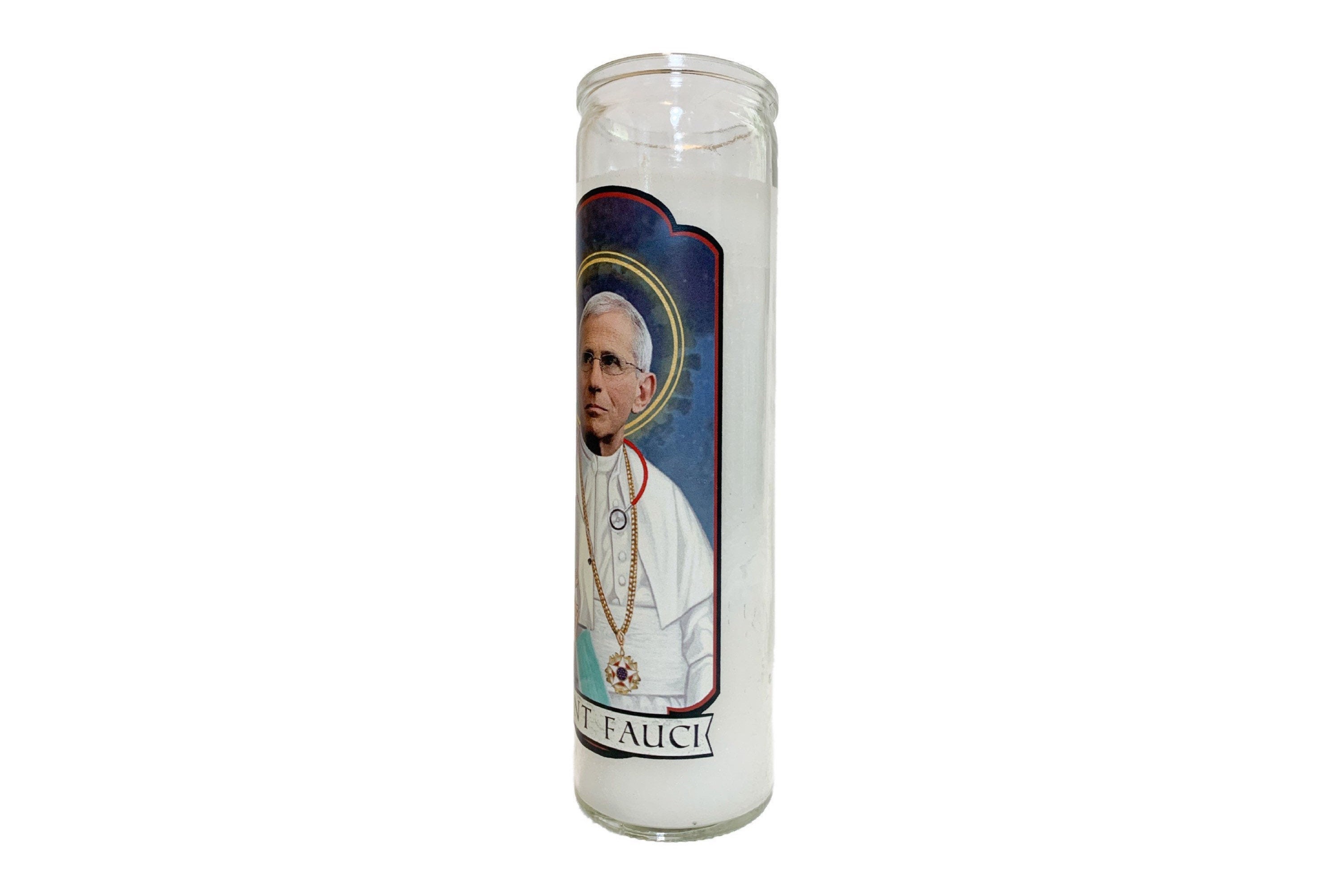 DR FAUCI Saint Fauci Celebrity Prayer Candle Gift | Etsy