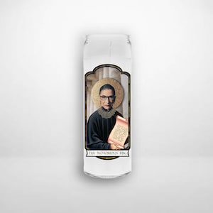 Ruth Bader Ginsburg Prayer Candle - Etsy