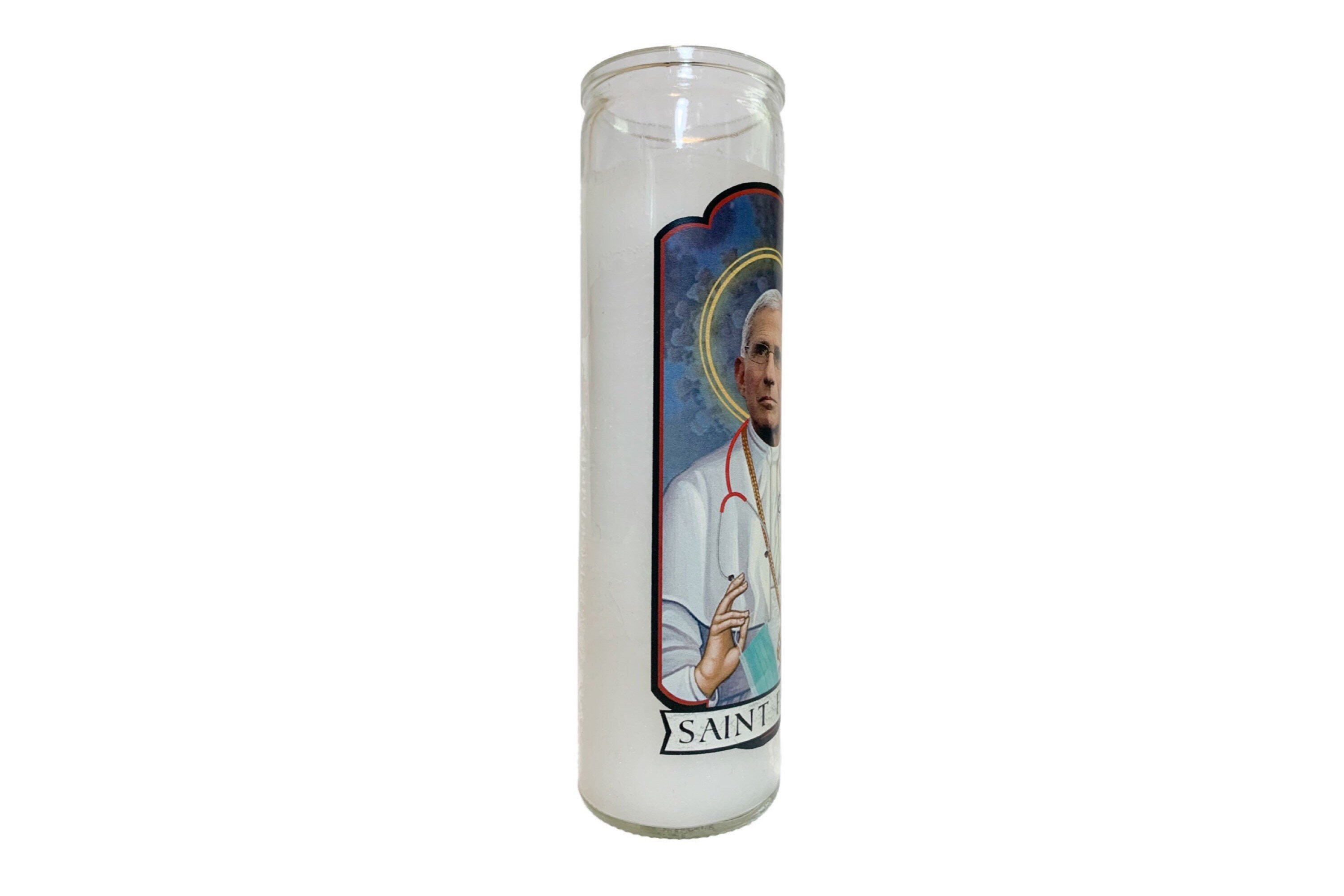 DR FAUCI Saint Fauci Celebrity Prayer Candle Gift | Etsy