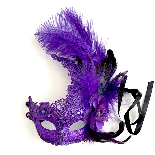 Purple Mask - Etsy