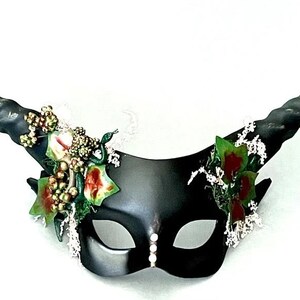 Forest Masquerade Mask, Halloween Mask, Animal Mask, Anniversary Mask ...