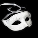 White Masquerade Mask White Men Mask Party Event Mask | Etsy