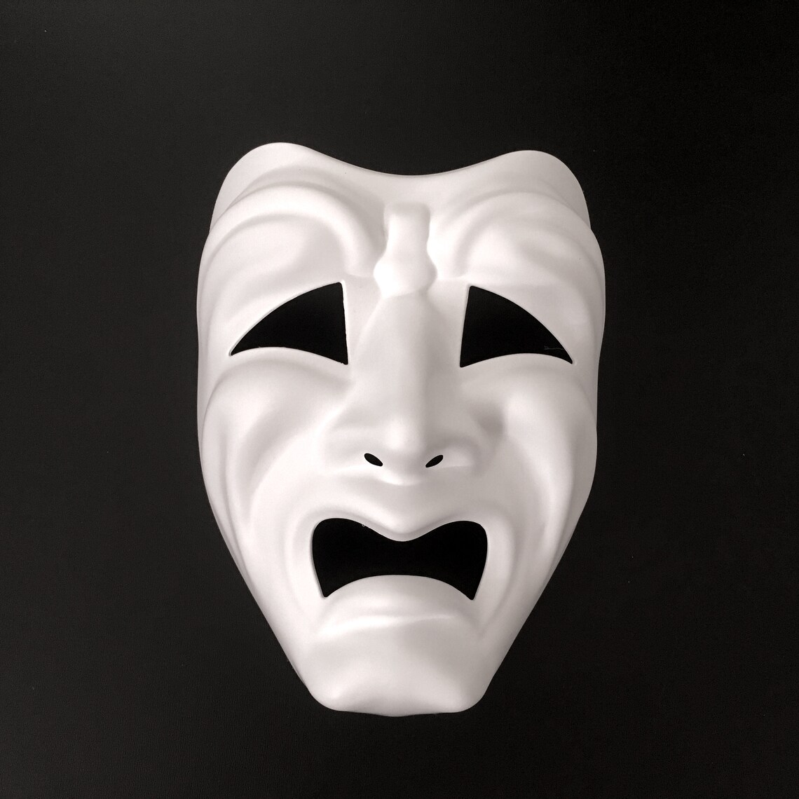 White DIY Masquerade Mask Halloween Mask Blank Mask - Etsy