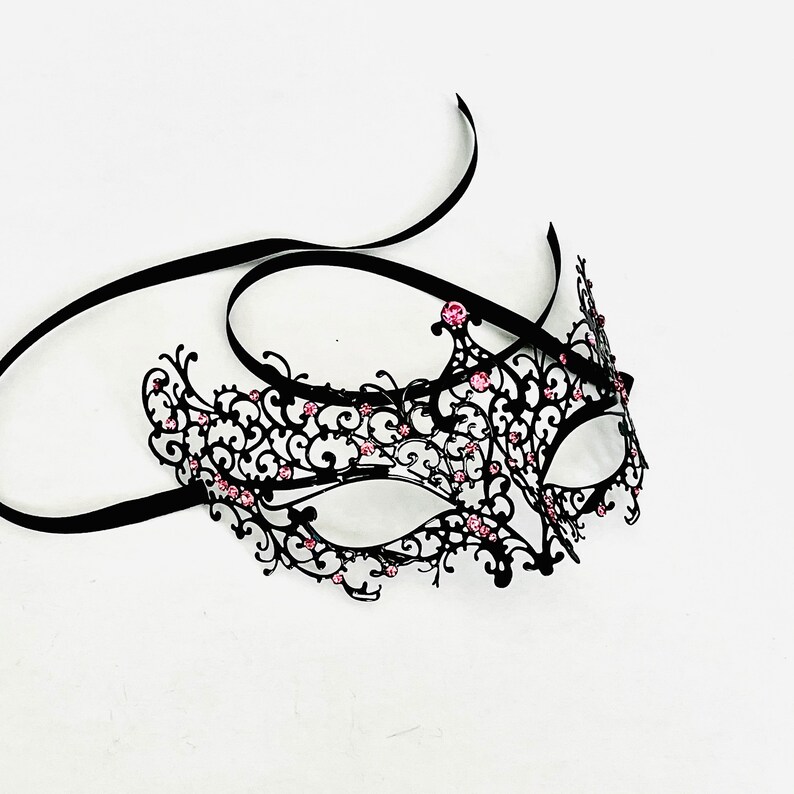 Rose Gold Masquerade Mask Women Rose Gold Mask Women Mask | Etsy