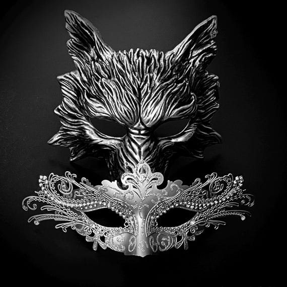 Wolf Masquerade Masks For Women DOREEN1 Wolf Mask, Animal Halloween