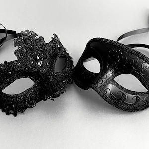 Black Masquerade Mask Ball Party Mask Masquerade Mask Eye - Etsy