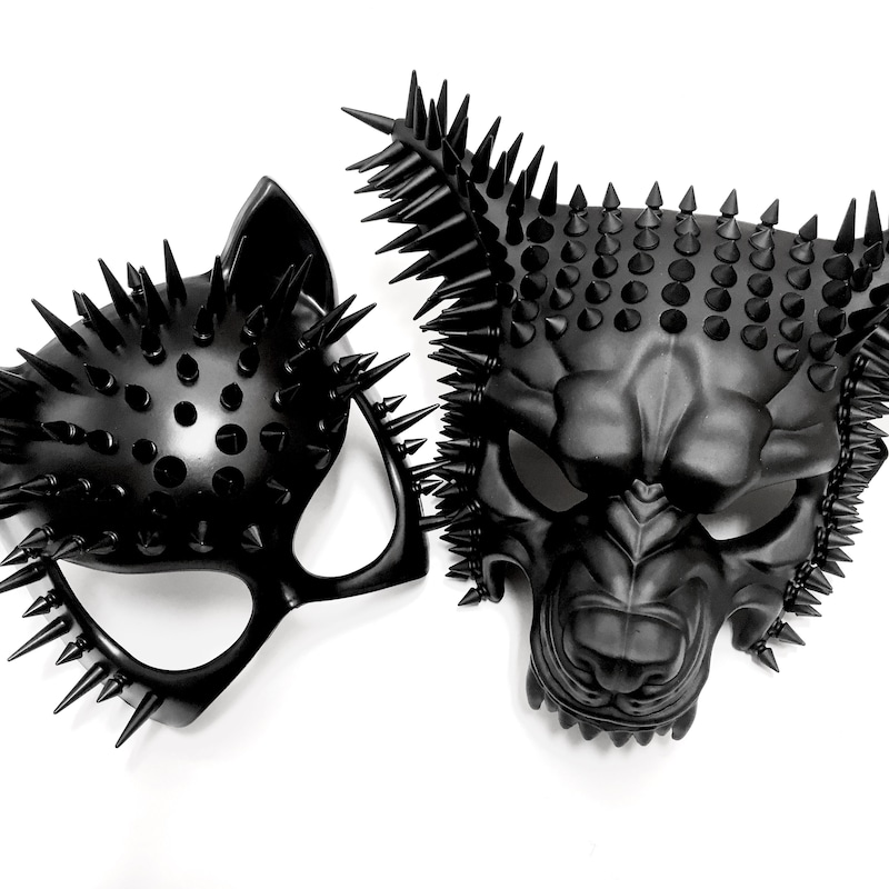 Spiked Mask - Etsy